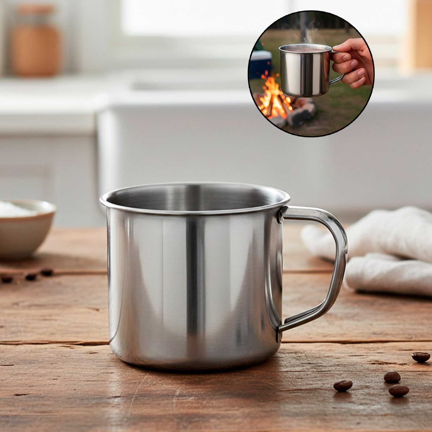 Stainless Steel Utility Mug (1 Pc) – gambitproduct.com
