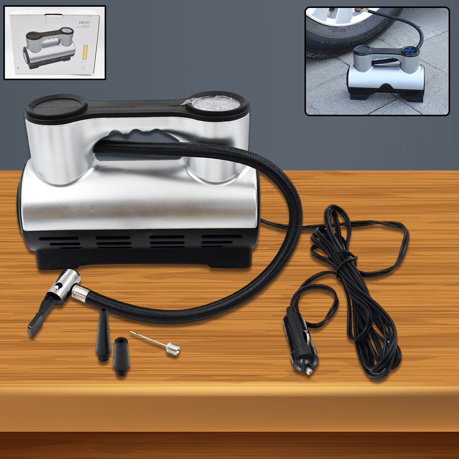 Buy 12V Electric Air Pump/Compressor for Best Deals | DeoDap – gambitproduct.com