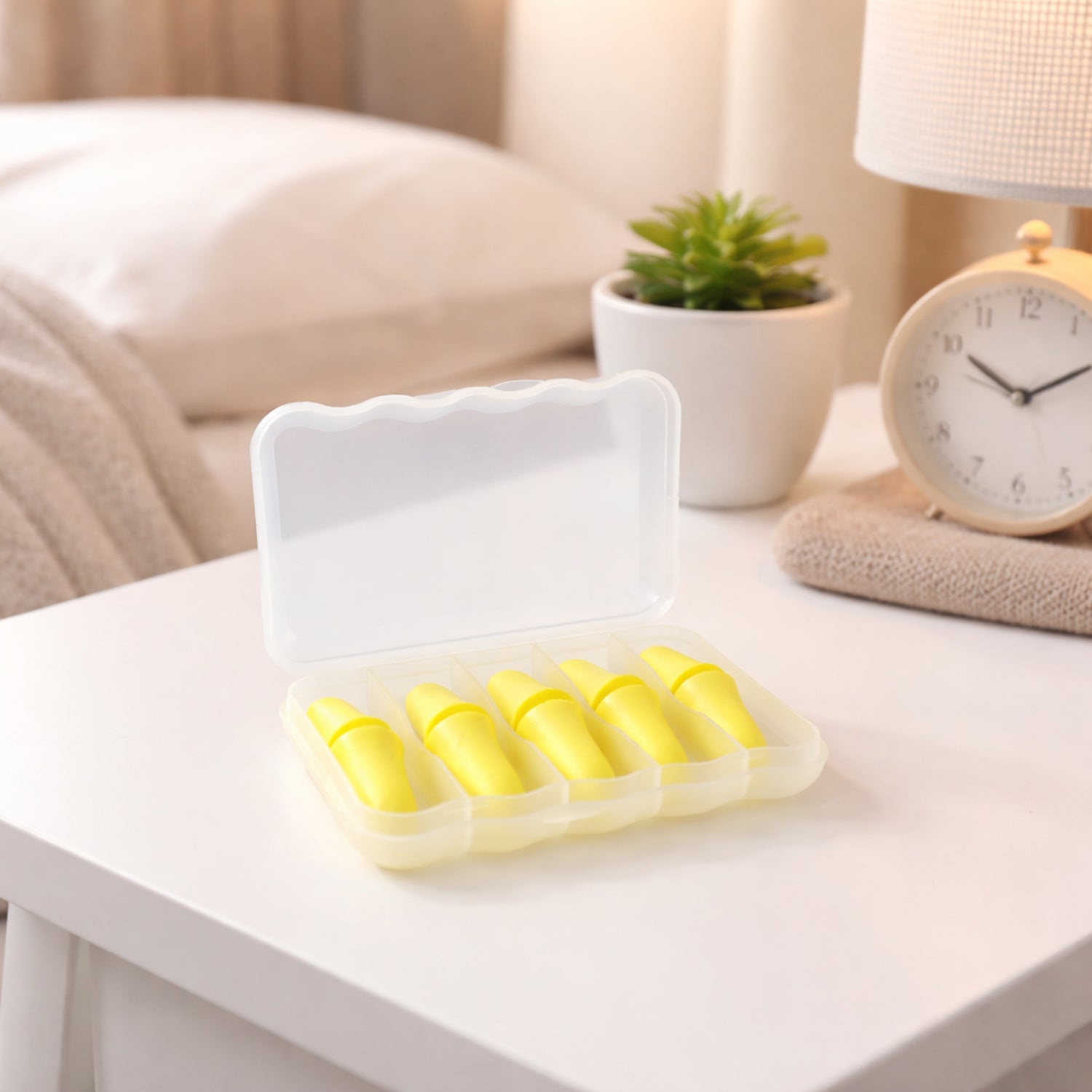 Soft Reusable Foam Ear Plugs with Storage Case (5 Pair) – gambitproduct.com