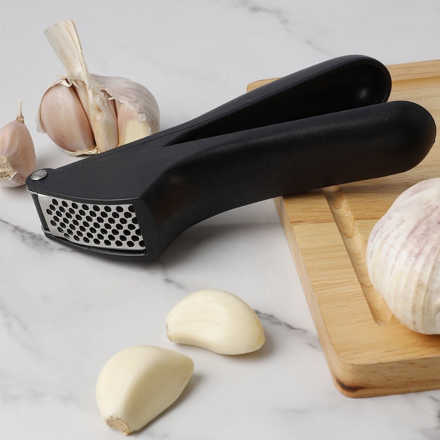 Manual Garlic Press Crusher Tool (1 Pc) – gambitproduct.com