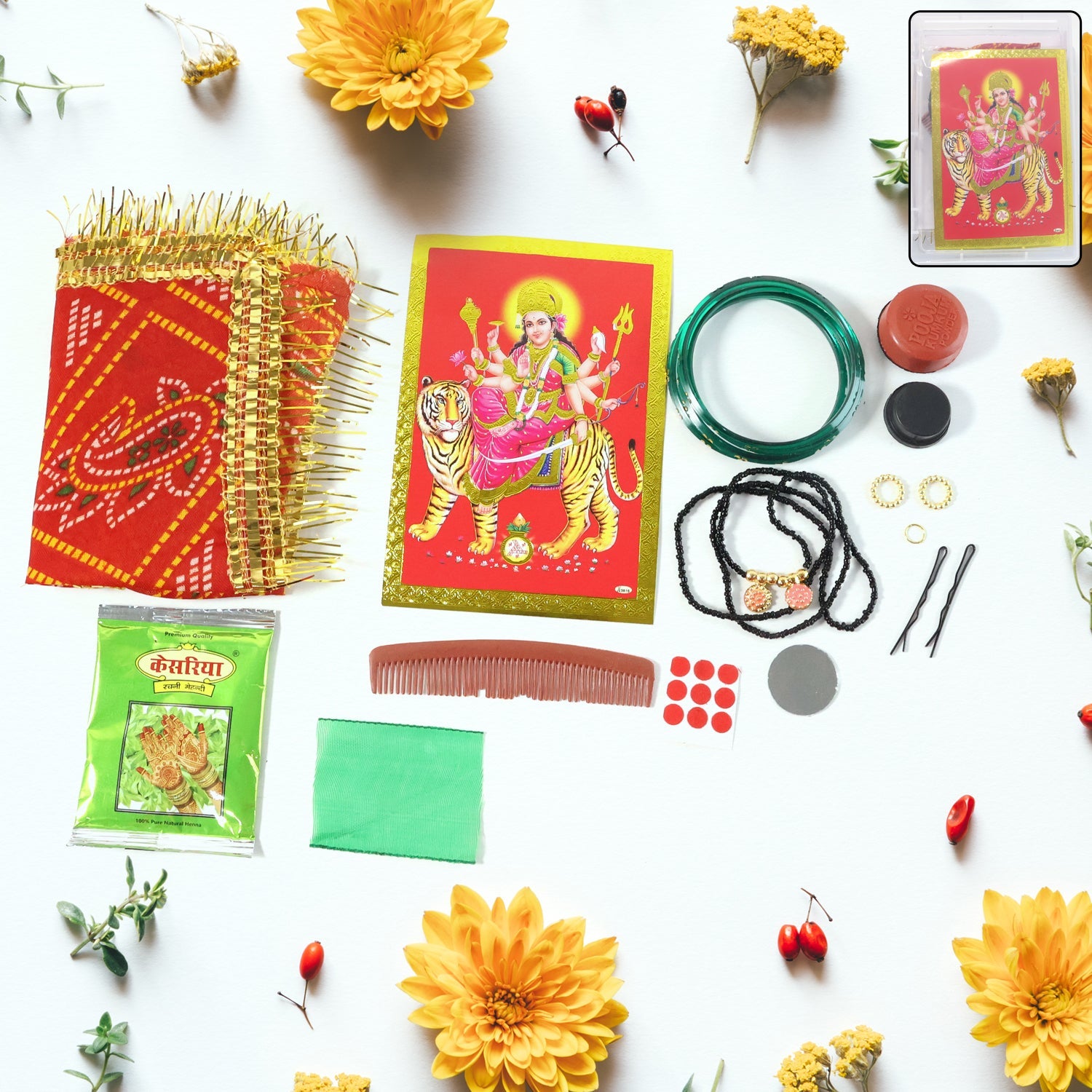 Mataji Shringar Box Complete Puja & Decoration Kit – gambitproduct.com