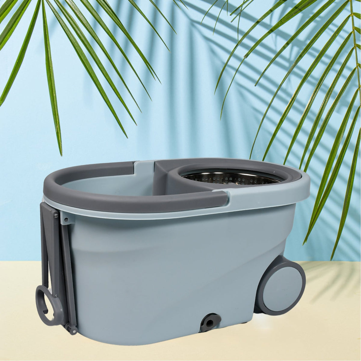 1184 Quick Spin Mop With Steel Spin, Bucket Floor Cleaning, Easy Wheel ...