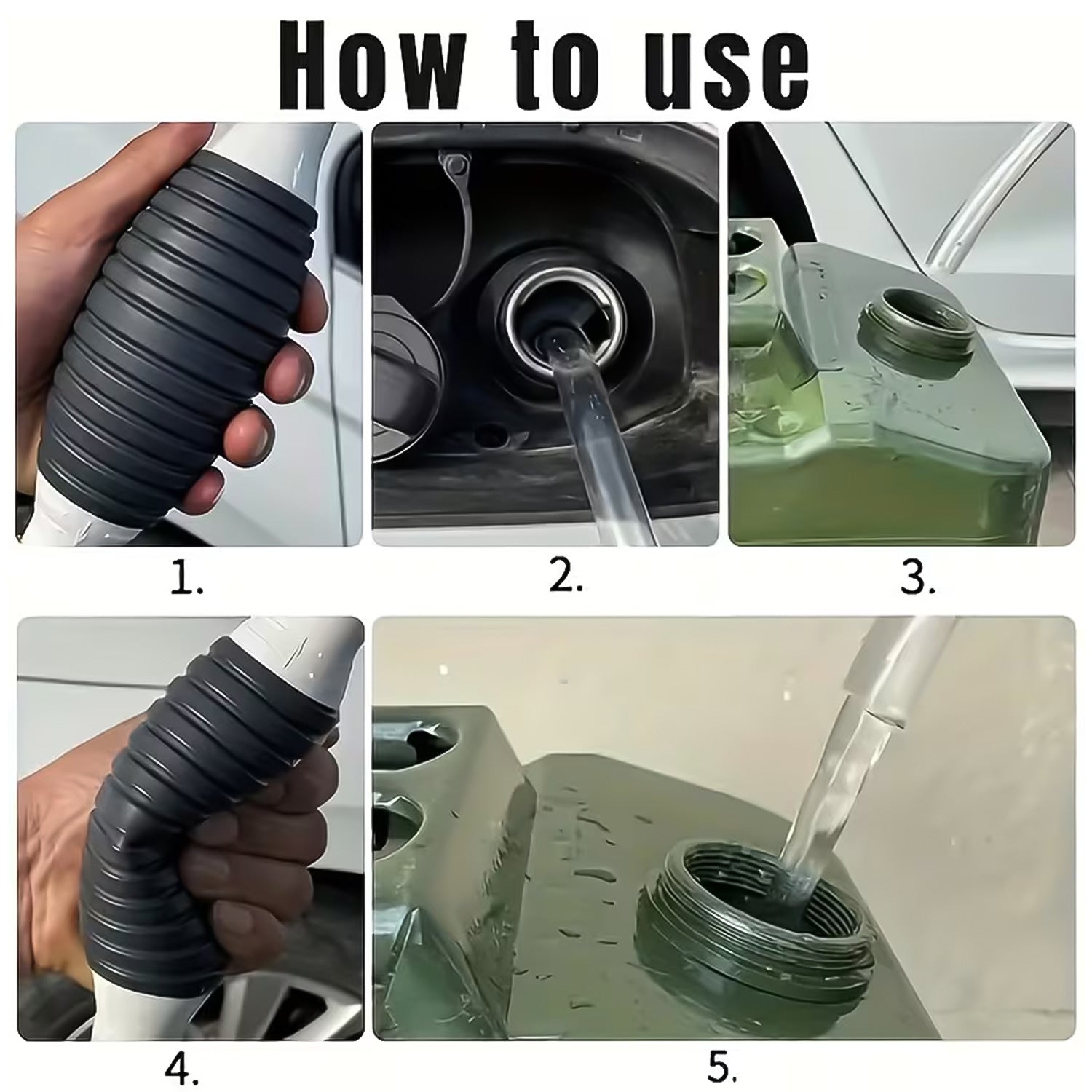 Multipurpose Manual Liquid Transfer Pump Set (2.5 meter, 1 Set ...