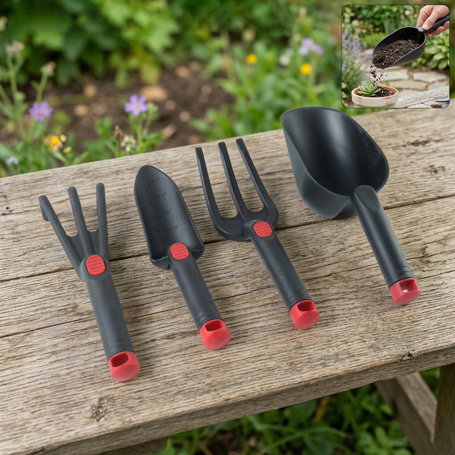 Garden Hand Tool Set (4 Pc Set) – gambitproduct.com